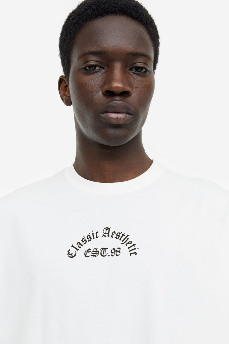 Relaxed Fit Printed T-shirt