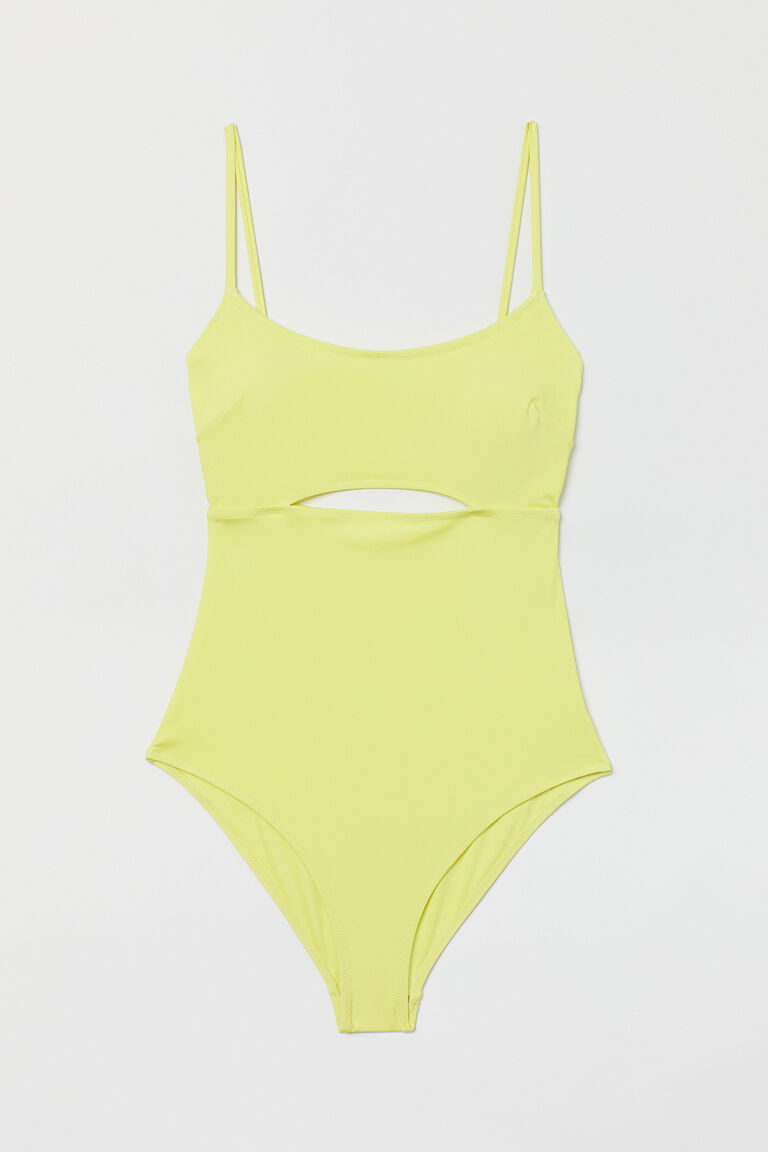 Padded-cup swimsuit