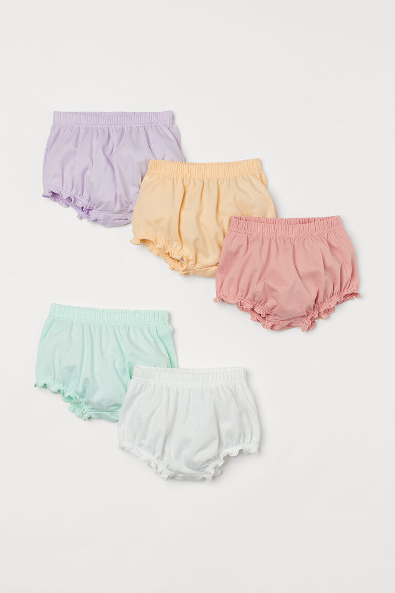 5-pack puff pants