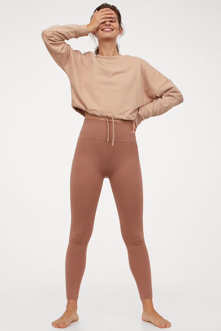 Seamless sports tights