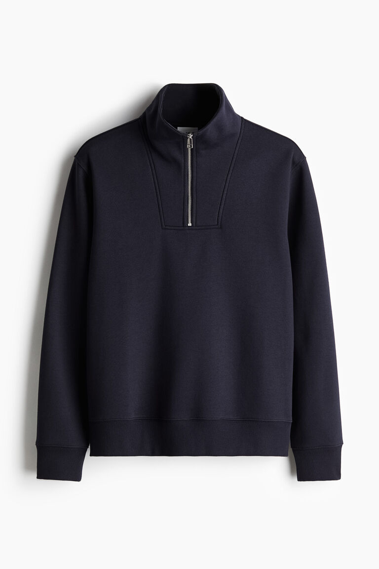 Regular Fit Zip-top sweatshirt