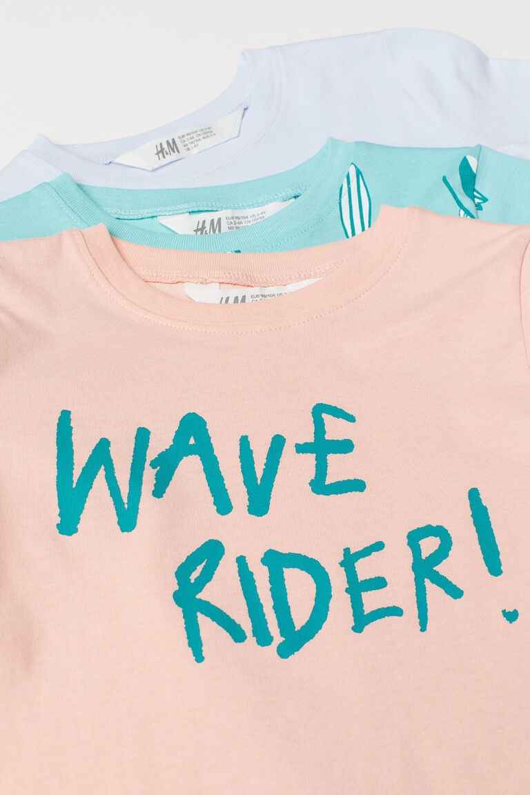 3-pack cotton T-shirts