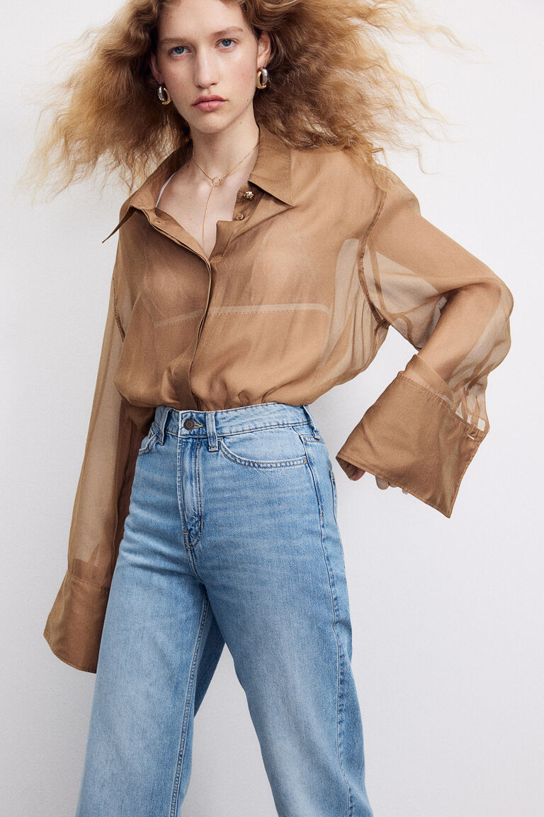 Wide Ultra High Jeans