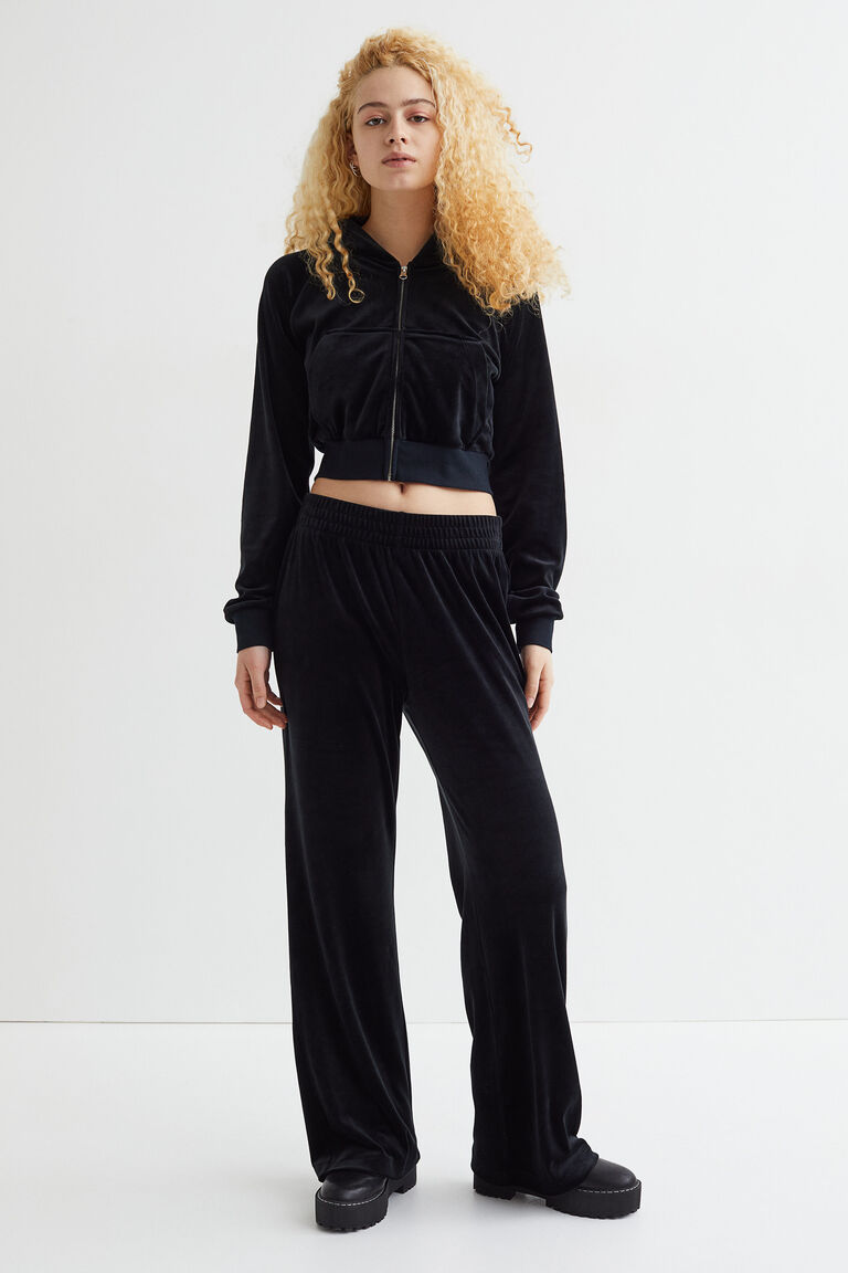 Velour joggers
