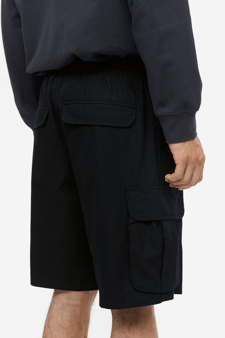 Relaxed Fit Ripstop cargo shorts