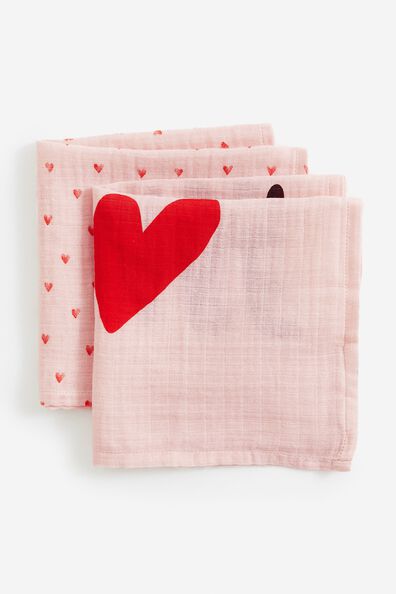 2-pack small muslin cloths