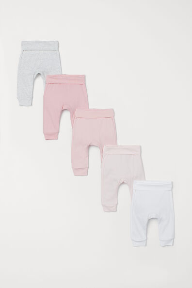5-pack cotton trousers