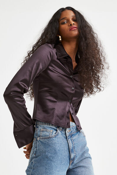 Satin shirt