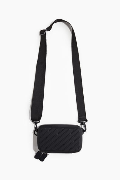 Hard-shell shoulder bag