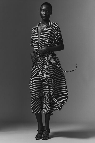 Tie Belt Shirt Dress