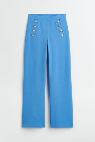 Button-front trousers