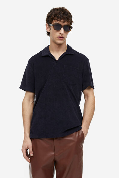 Regular Fit Terry polo shirt