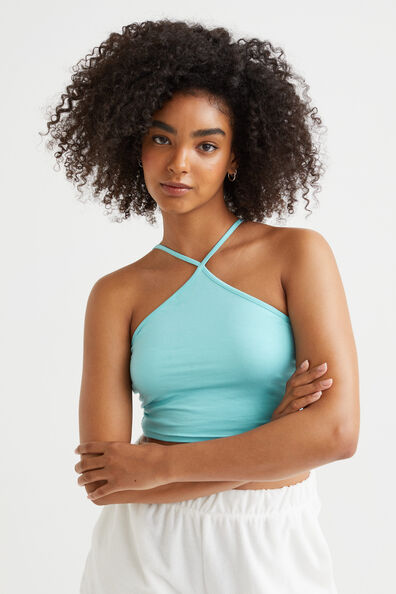 Cotton cropped top