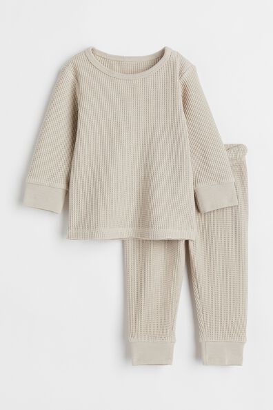 Waffled cotton set