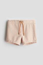 Textured swim shorts
