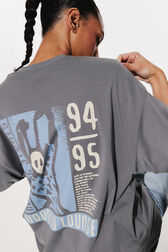 Oversized printed T-shirt