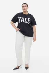 Oversized printed T-shirt