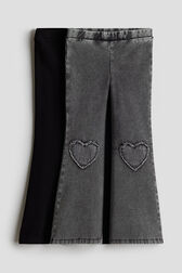 2-pack Flared jeggings