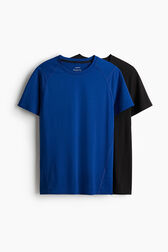 2-pack Muscle Fit sports tops in DryMove™