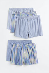5-pack woven cotton boxer shorts