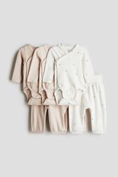 6-piece bodysuit and trousers set