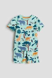Printed cotton pyjamas