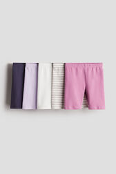 5-pack cotton cycling shorts