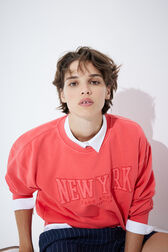 ซื้อ เสื้อวอร์มพิมพ์ลาย สี ออนไลน์ สำหรับผู้หญิง | H&M Thailand