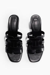 Block-heeled sandals