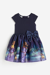 Bow-detail dress