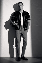 Slim Fit Cropped suit trousers