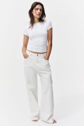 Fitted microfibre T-shirt