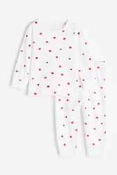 Printed cotton pyjamas