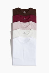 5-pack Slim Fit T-shirts