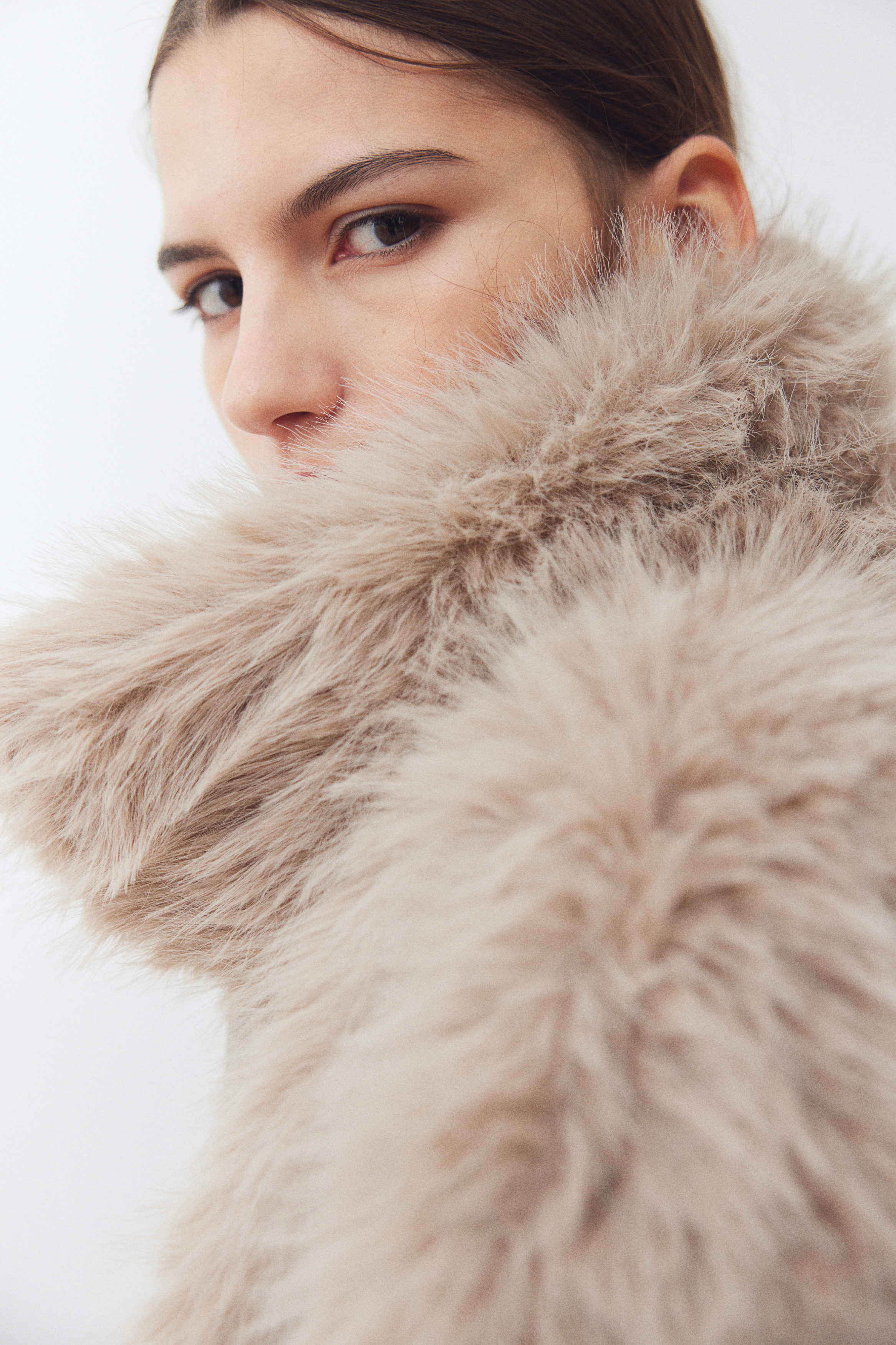 Fluffy jacket