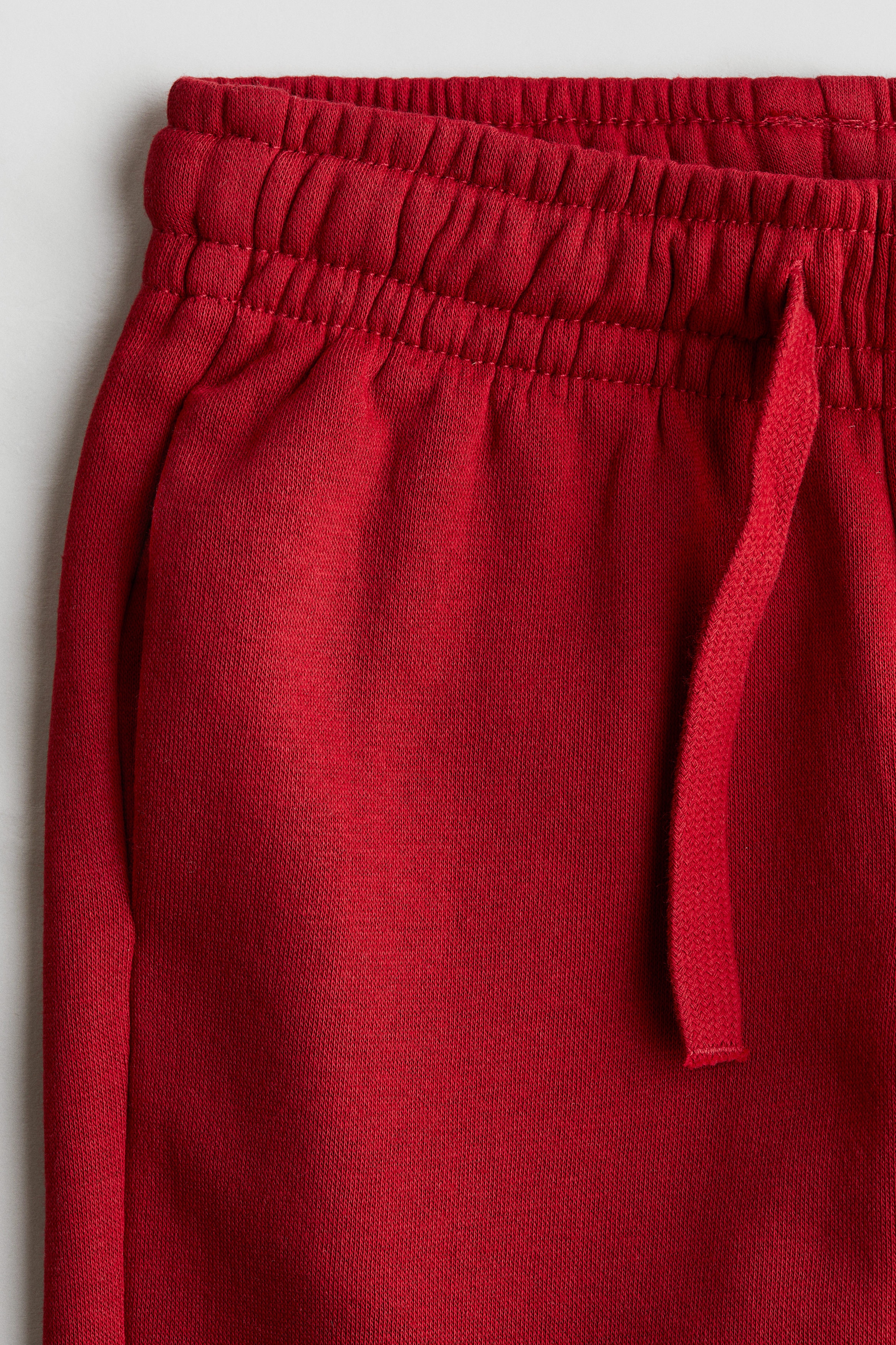 Brushed-inside joggers